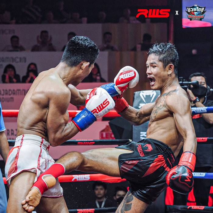 RWS FIGHT NIGHT ไท สจ.เปี๊ยกอุทัย ทุบ ริน สาโรธ ยอดมวยแดนขแมร์ แมตช์นี้ขาดลอย